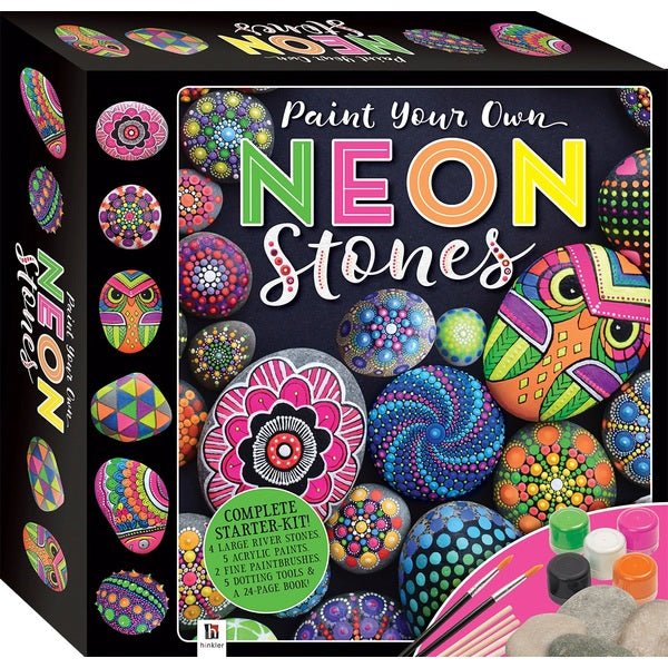 Paint Your Own Neon Stones