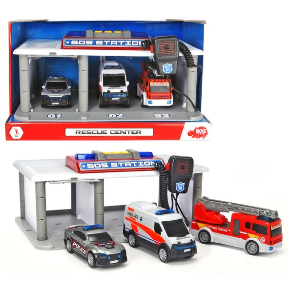 Sos Station Rescue Centre Playset