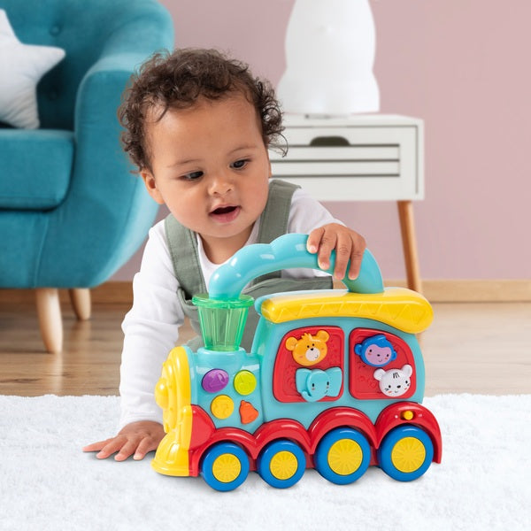 Big Steps Play Baby Animal Train