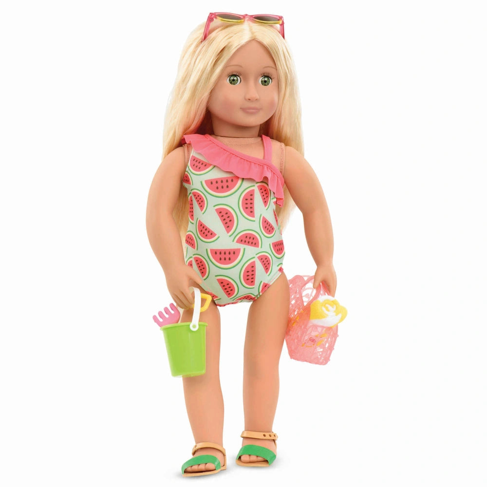 Our Generation Watermelon Swimsuit Outfit