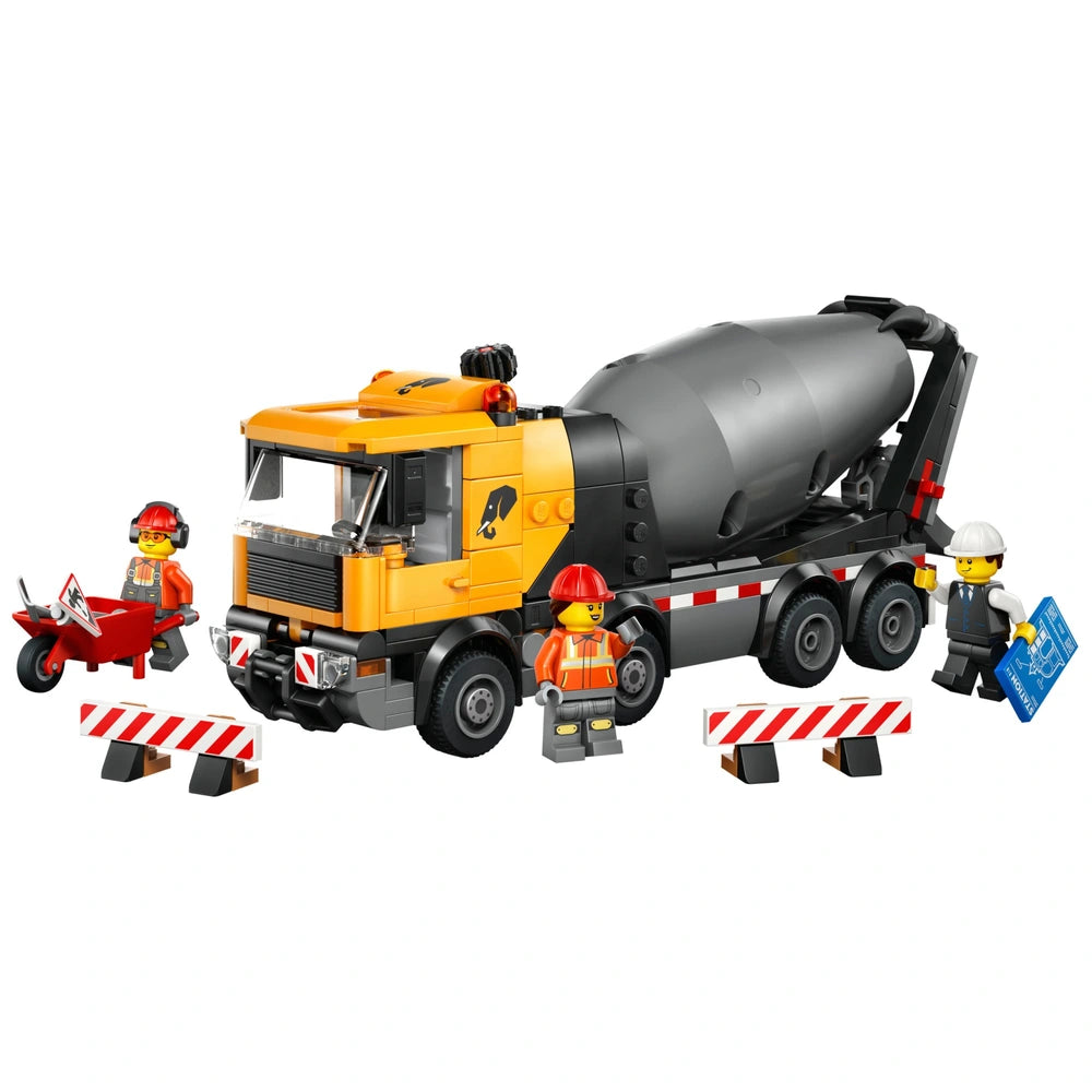Lego® City Cement Mixer Construction Toy For Kids 60478