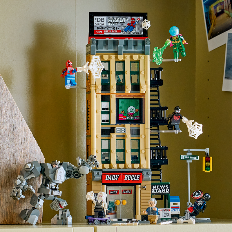 Lego® | Marvel Spider-Man Vs. Mysterio: The Daily Bugle 76342