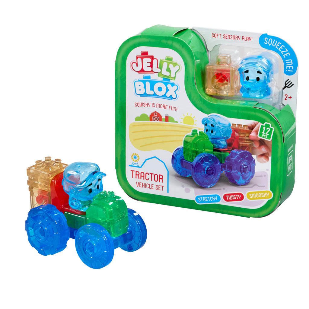 Jelly Blox Tractor Playset
